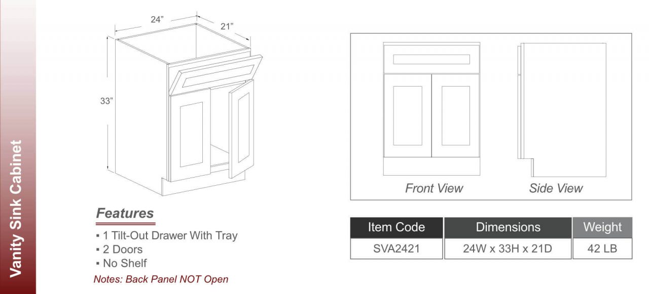 Bathroom Vanity - Thomson's Edge
